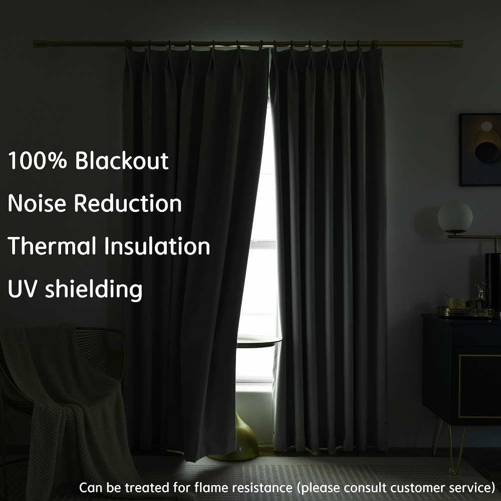 100% Total Blackout Premium Curtains – Lanting Curtains