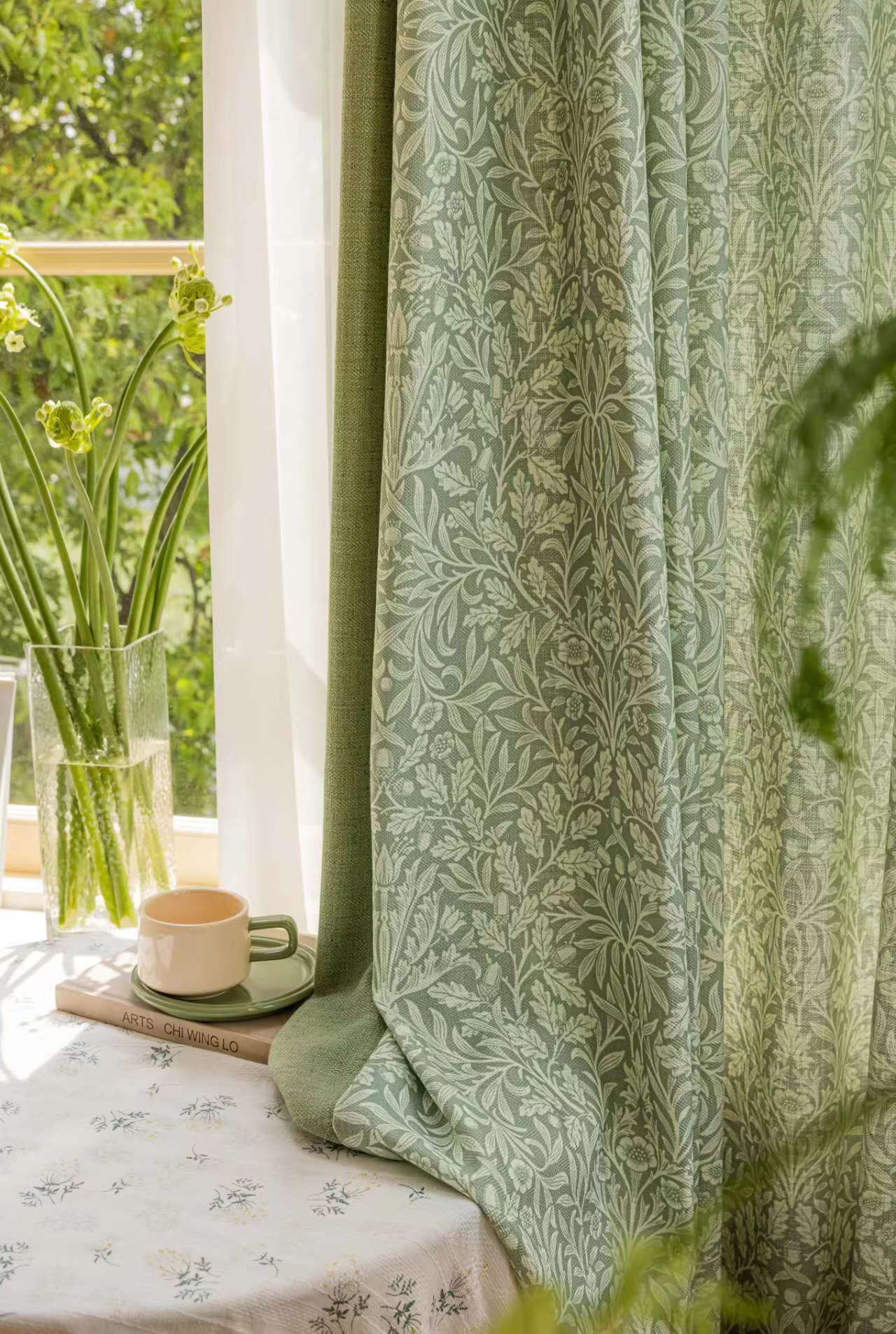 Botanical Bohemian-style curtain collection – Lanting Curtains